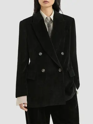 Brunello Cucinelli Sparkling Corduroy Blazer