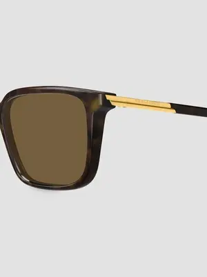 Bottega Veneta Combi 57mm Squared Sunglasses