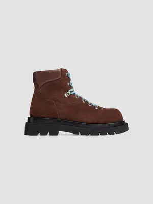 Bottega Veneta Suede Hiking Boots