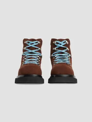 Bottega Veneta Suede Hiking Boots