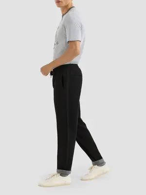Brunello Cucinelli French Terry Double Cloth Trousers