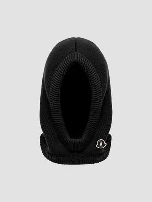 Moncler X Rick Owens Jera Hood In Wool - Black