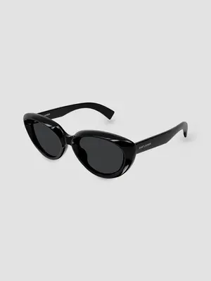 Saint Laurent 53mm Cat-eye Sunglasses - Black