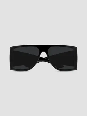 Saint Laurent 75mm Rectangular Sunglasses