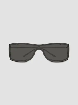 Saint Laurent 99mm Shield Sunglasses