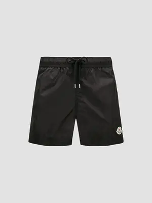 Moncler Swim Trunks - Black