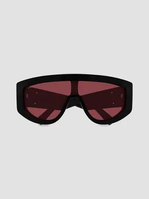 Gucci Gg Extruded 99mm Mask Sunglasses