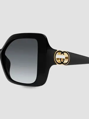 Gucci Hailey 59mm Square Sunglasses