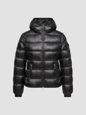 Moncler Glesse Hooded Short Down Coat