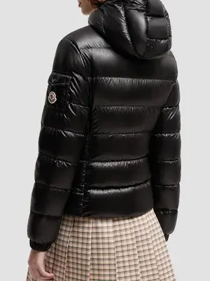 Moncler Glesse Hooded Short Down Coat
