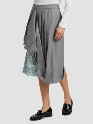 Moschino Lifted Hem Skirt