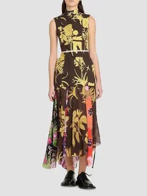 Moschino Floral Poplin Minidress