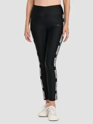 Moschino Logo Tech-fabric Leggings