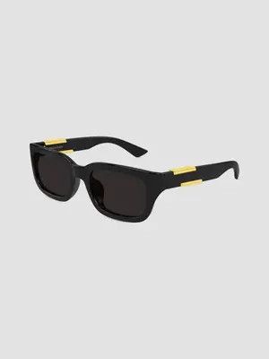 Bottega Veneta Dash Ribbon 54mm Rectangular Sunglasses