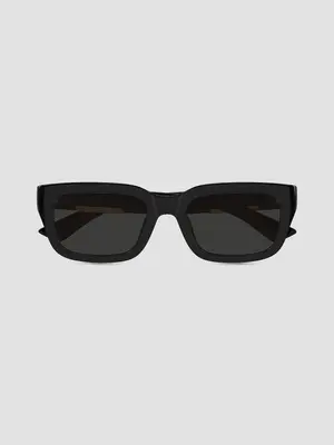 Bottega Veneta Dash Ribbon 54mm Rectangular Sunglasses
