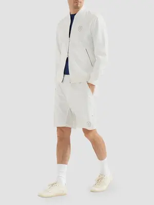 Brunello Cucinelli Nylon Sweatshirt With Logo And Zipper