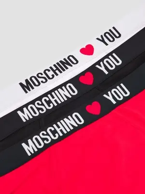 Moschino My Valentine Stretch-jersey Variety Brief 3-pack