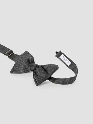 Brunello Cucinelli Cashmere And Silk Lightweight Flannel Bow Tie
