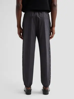 Moschino Plaid Jogger Trousers