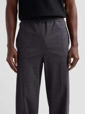 Moschino Plaid Jogger Trousers