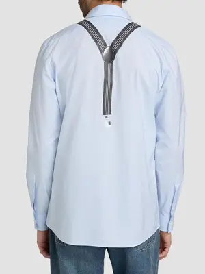 Moschino Trompe L'oeil Cotton Shirt