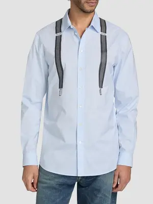 Moschino Trompe L'oeil Cotton Shirt