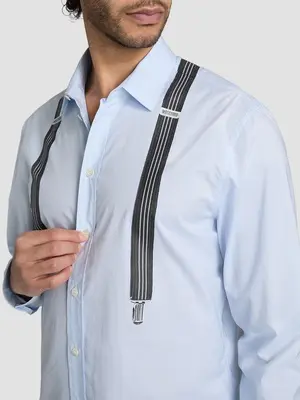 Moschino Trompe L'oeil Cotton Shirt