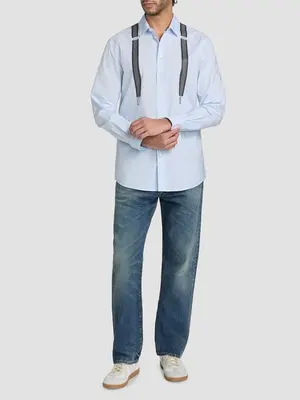 Moschino Trompe L'oeil Cotton Shirt