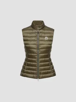 Moncler Igens Puffer Vest - Olive Green