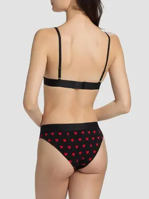Moschino Intimo Donna M Hearts Triangle Bra