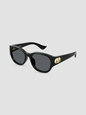 Valentino Garavani Vain Light 55mm Square Sunglasses - Black