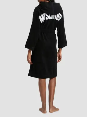 Moschino Intimo Donna Hooded Bathrobe
