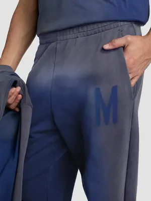 Moschino Logo Cotton Jogger Sweatpants