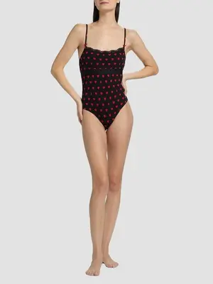 Moschino Intimo Donna M Hearts Bodysuit