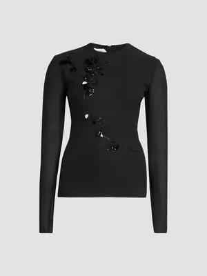Alberta Ferretti Stretch Silk Blouse