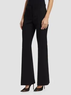 Moschino Wool-blend Straight-leg Trousers