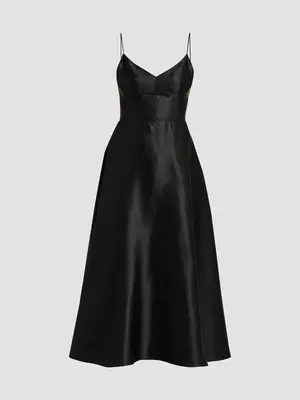 Alberta Ferretti Silk Midi-dress