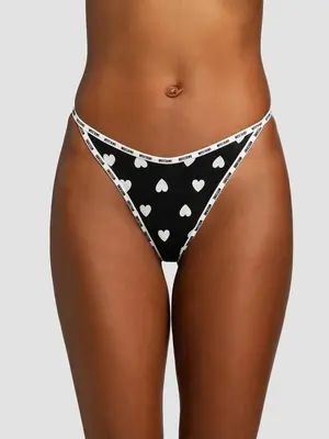 Moschino 2-pack Printed Thong Set