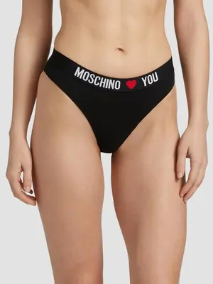 Moschino Logo 2-pack Brazilian Brief