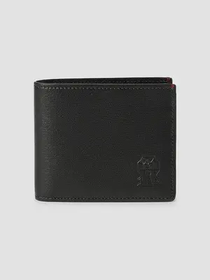 Brunello Cucinelli Brushed Leather Wallet - Black