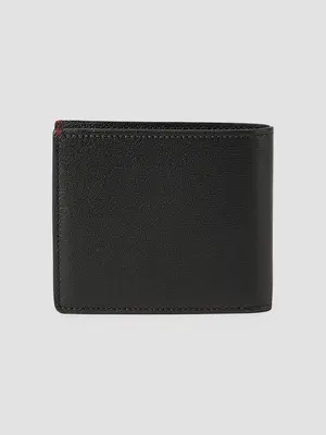 Brunello Cucinelli Brushed Leather Wallet - Black