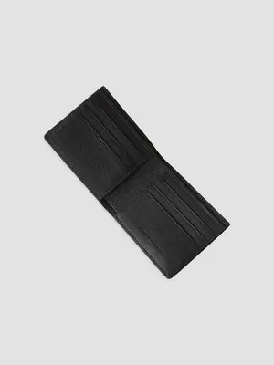 Brunello Cucinelli Brushed Leather Wallet - Black