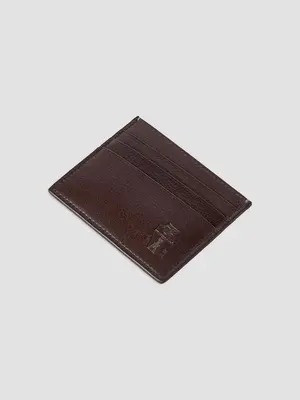 Brunello Cucinelli Brushed Leather Card Holder