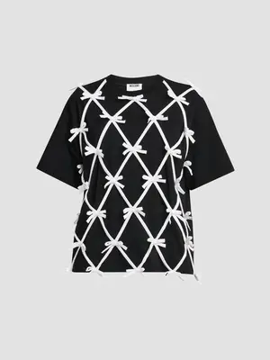 Moschino Bow Cotton T-shirt