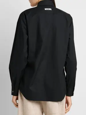 Moschino Floral Stretch-cotton Blouse