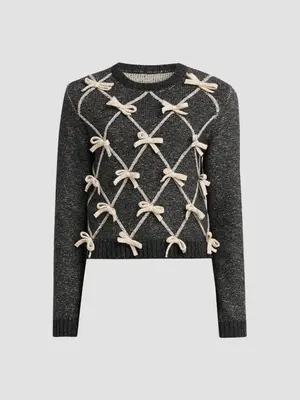Moschino Bow Wool-blend Sweater