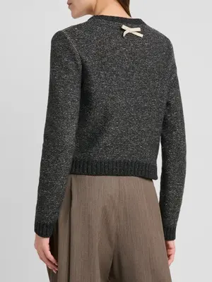 Moschino Bow Wool-blend Sweater