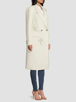 Kobi Halperin Mayer Double-faced Wool Double-breasted Coat