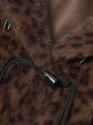 Kobi Halperin Daisy Leopard-print Faux-fur Coat