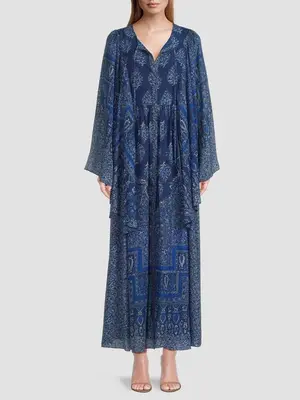Kobi Halperin Salem Chiffon Maxi Dress